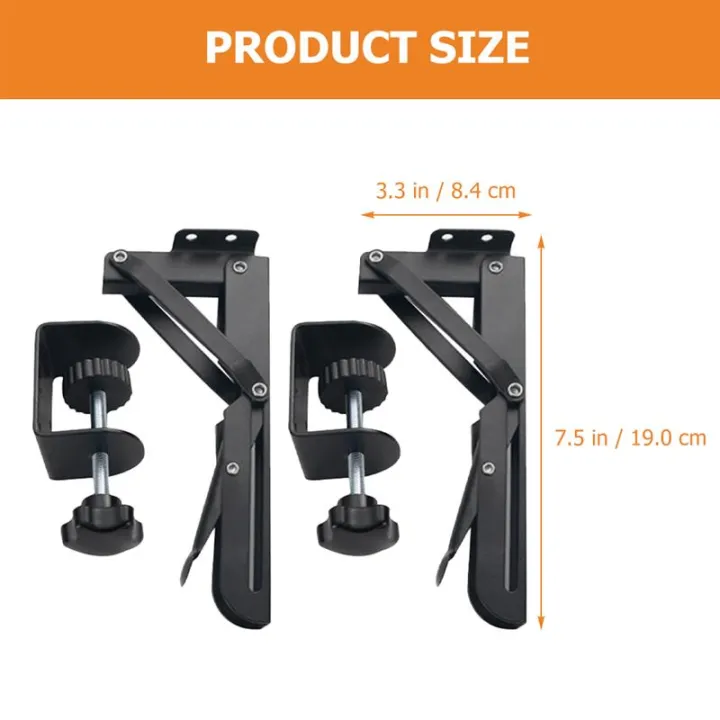 Foldable Bracket Desk Extender Arm Stand Keyboard Hand Support Desk ...
