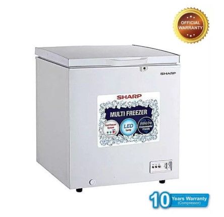 Sharp-SJC-168- Deep Freezer 160L - White | Daraz.com.bd