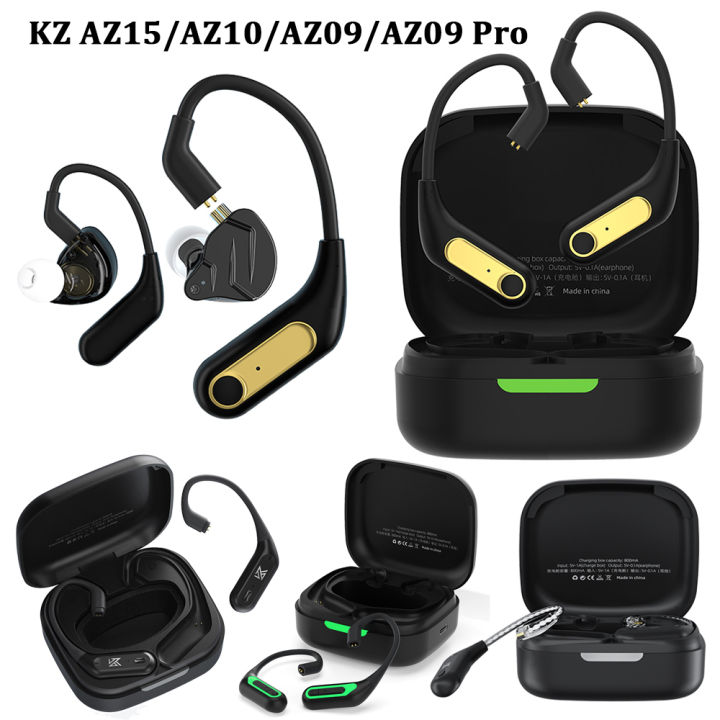 KZ AZ15 AZ10 AZ09 Pro Wireless Bluetooth 5.2 HIFI Earphone B/C PIN ...