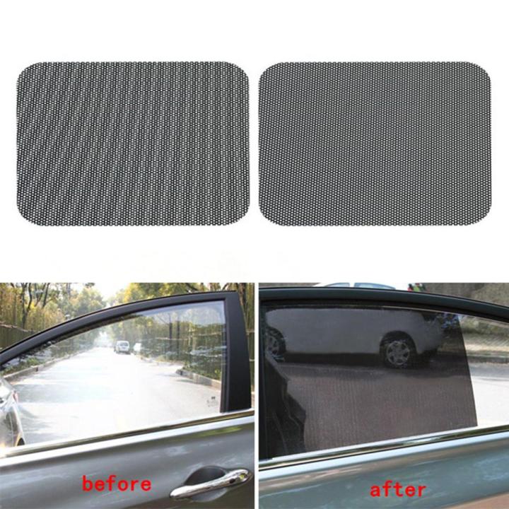 【Limited Stock Available】 2Pcs 42x38cm DIY Car Stickers Sun Shades Sun ...
