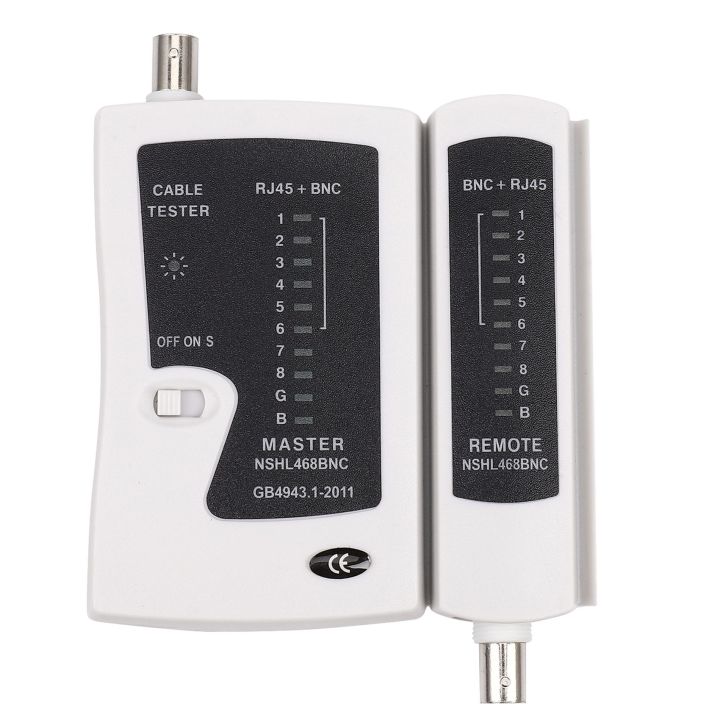 468BNC Multi-Functional Network LAN Cable Tester Test Tool Equipment ...