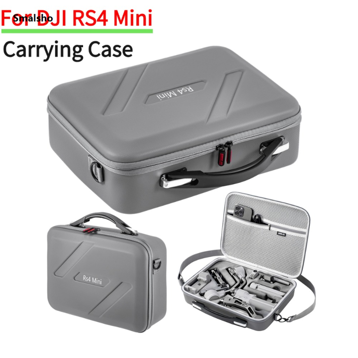 For DJI RS4 Mini Carrying Case PU Travel Shoulder Bag Shockproof ...