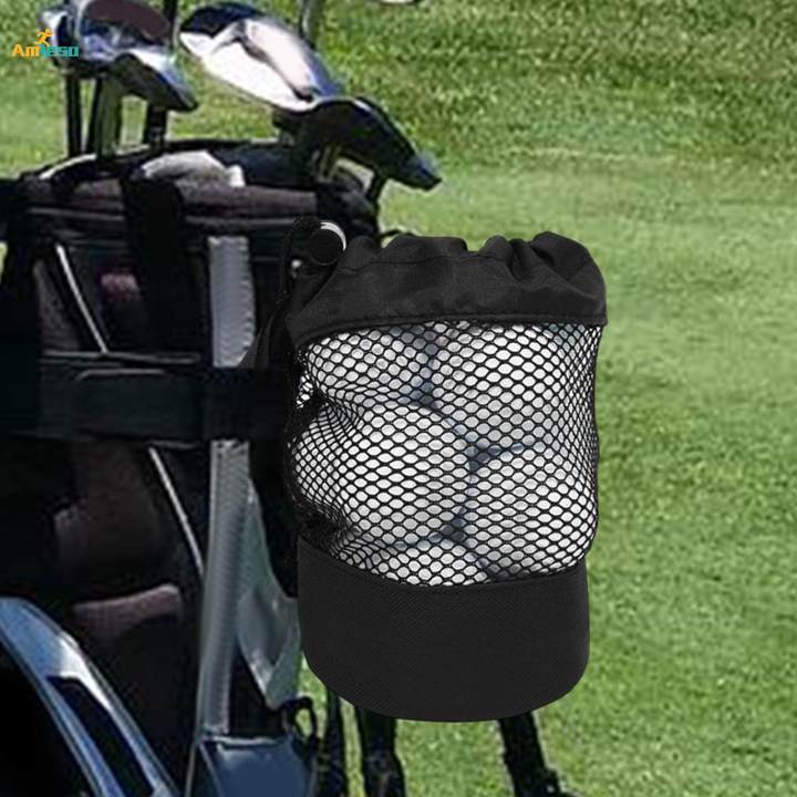 Multipurpose Golf Ball Bags Drawstring Golf Ball Pouch Golf Accessory ...