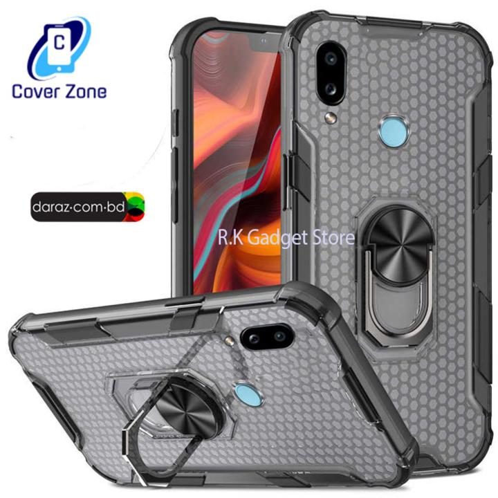 For Samsung Galaxy A20 / Samsung Galaxy A30 Honeycomb Armor Magnetic ...