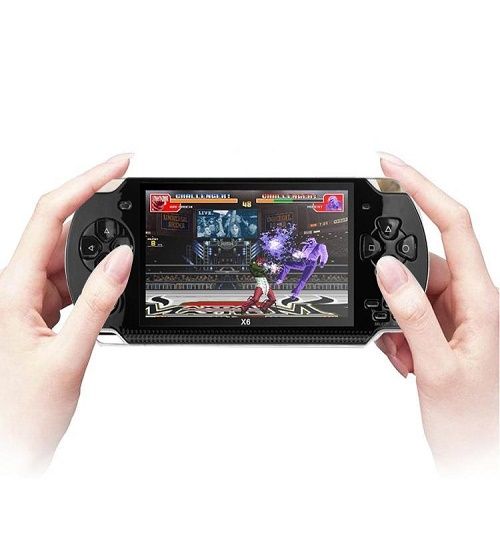 X6 PSP Game Player Console 4.3''screen 8GB Built-In 3000 Game | Daraz ...