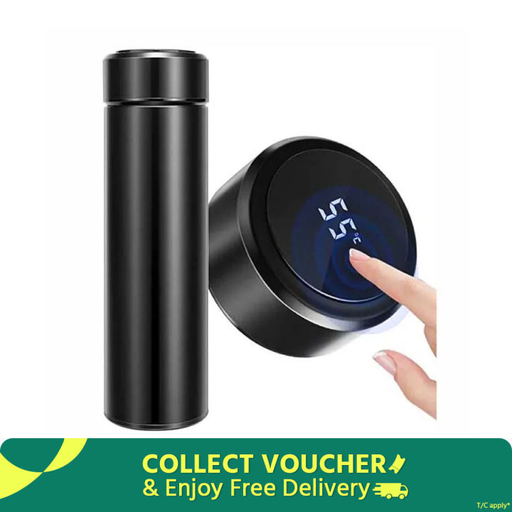 Vacuum Flask 500Ml With Led Temperature Display - Keep Your Beverages ...