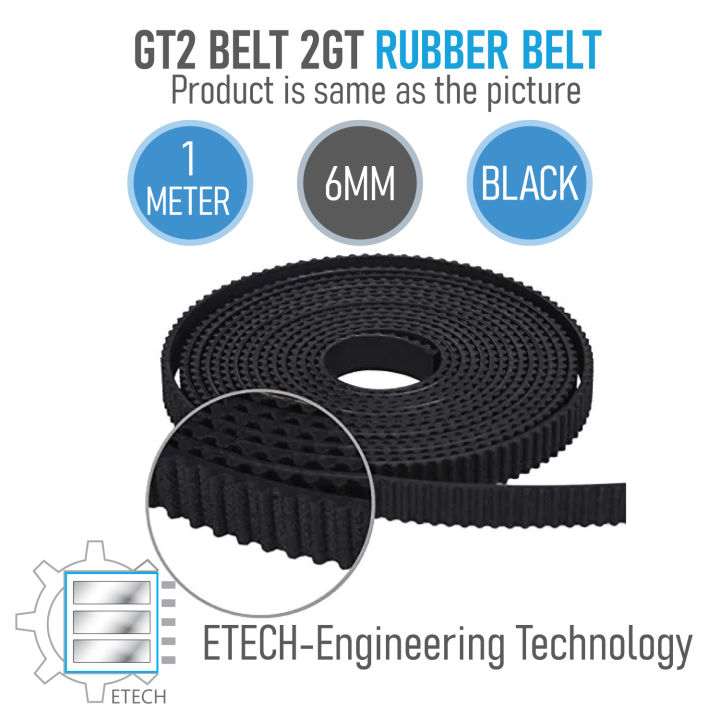 GT2 Timing Belt Fiberglass Reinforced 6mm Width for CNC Router RepRap ...