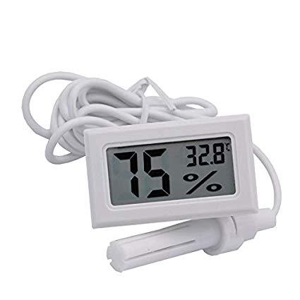 Mini LCD Digital Temperature Humidity Sensor Meter Thermometer ...
