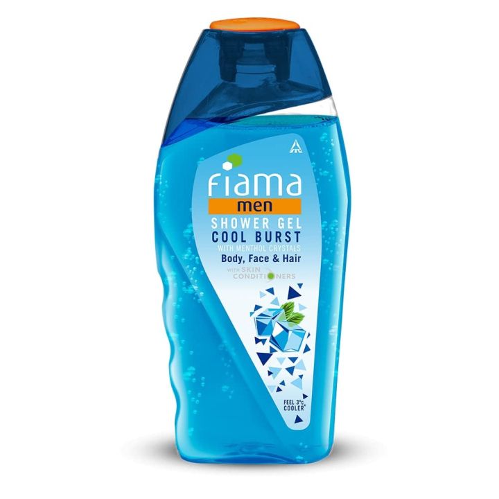 International Indian Product Fiama men Cool Burst shower gel used for ...