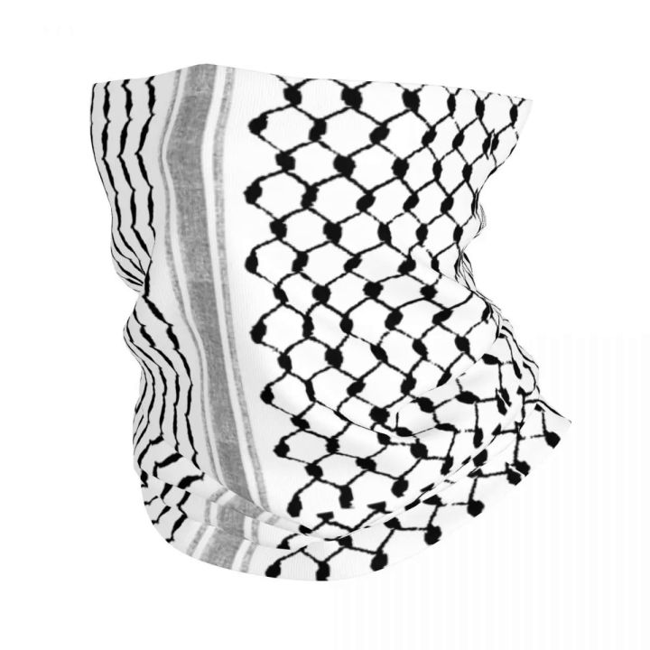 【The-Best】 Palestinian Hatta Kufiya Folk Bandana Neck Gaiter Palestine ...