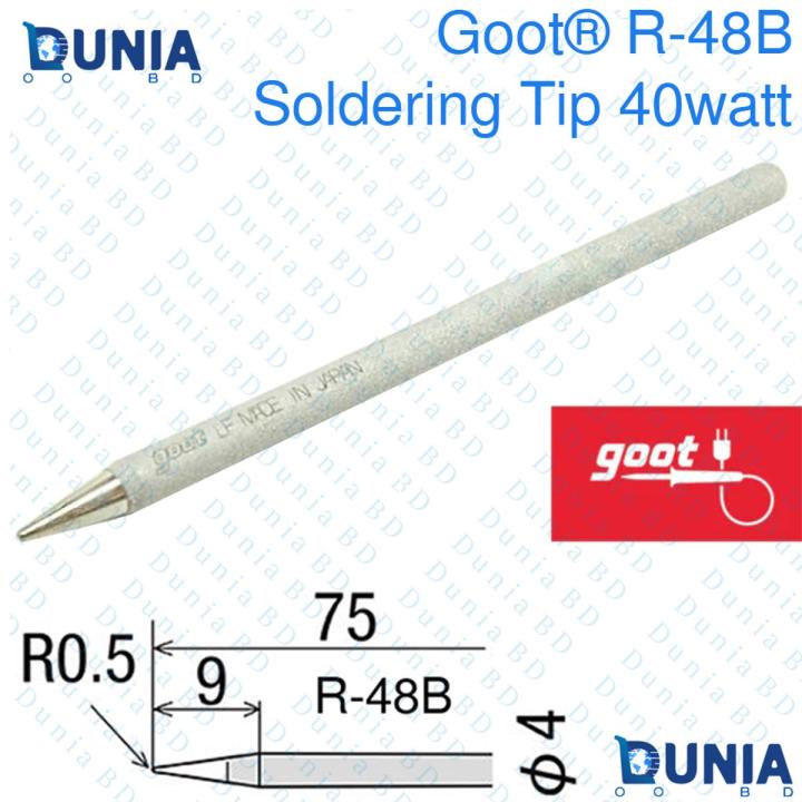Goot R-48B 48SB Soldering bit Tip for 40 watt Soldering Iron | Daraz.com.bd