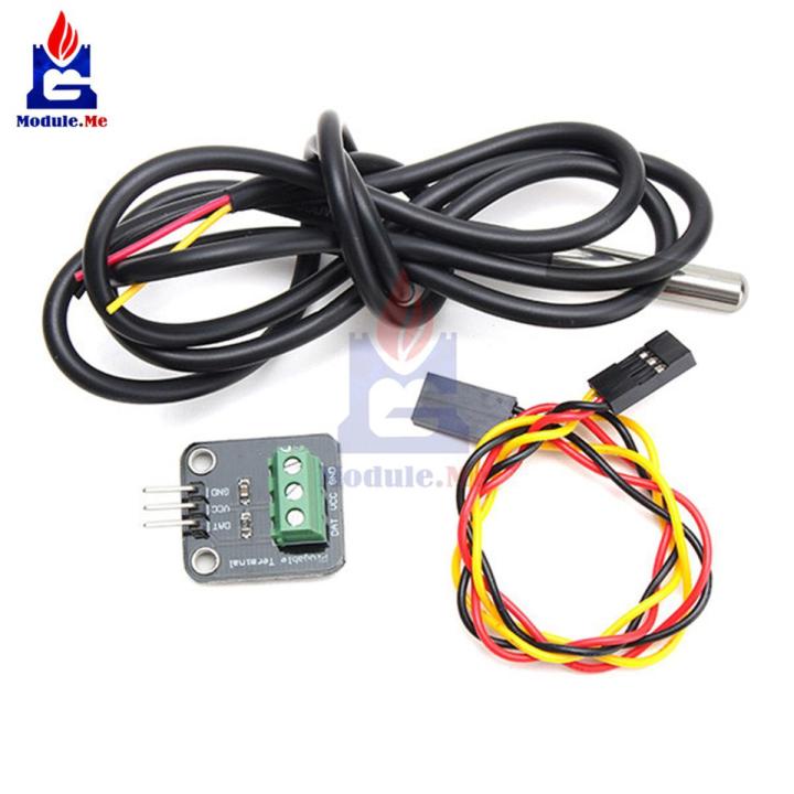 【happy one】DS18B20 Digital Waterproof Temperature Module Kit Stainless ...