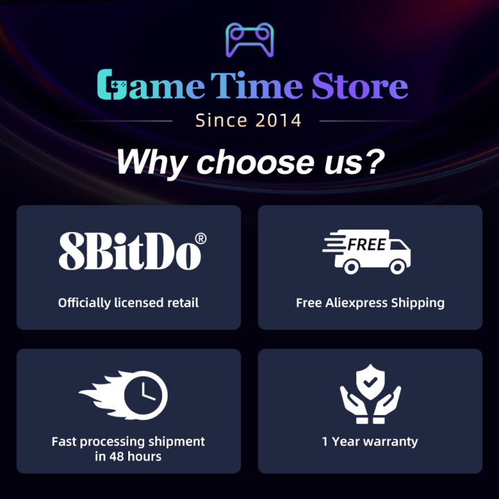 8BitDo Ultimate C Controller Gamepad Wireless 2.4G Connectivity ...