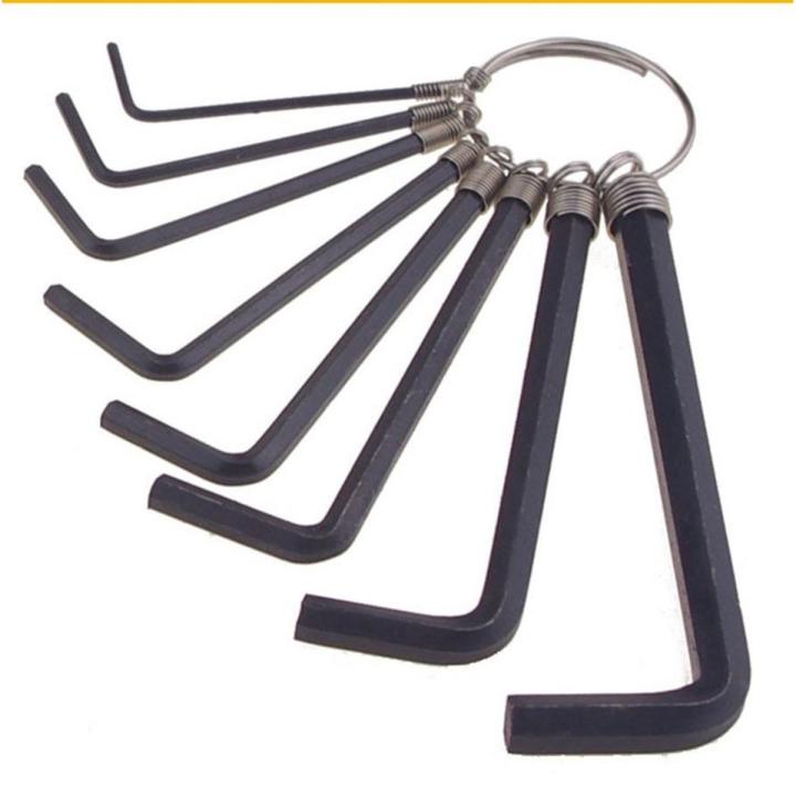 10 Pcs Metric Combination Hex Key Allen Wrench Set 1Mm To 10Mm Key Hand ...