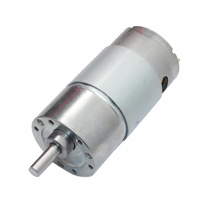 37GB 500RPM Gear Motor Metal 12V Gear Box Motor DC 12V 500RPM Low Speed Large Torque 12V Gear ...