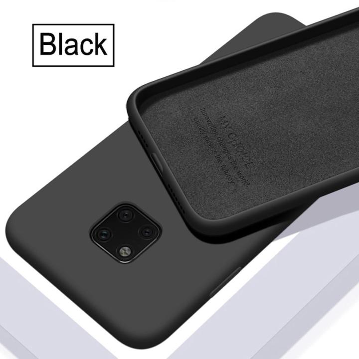 Tokifu Huawei Mate 20 Pro Casing The New Liquid Silicone Phone Case All ...