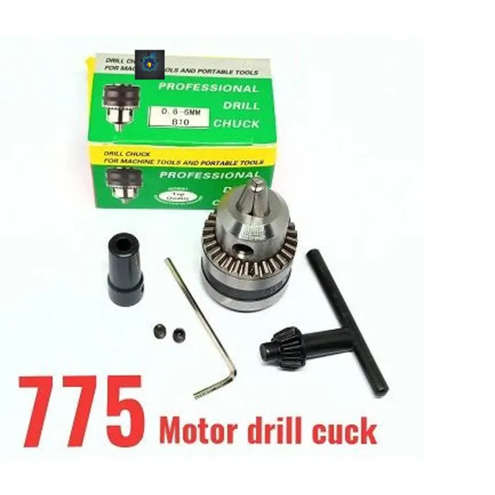 Electric Drill Drill 0.02-1 / 4 Inch (0.6-6mm) Mount B10 Fit 0.19 Inch (5mm) Motor Shaft Model ...