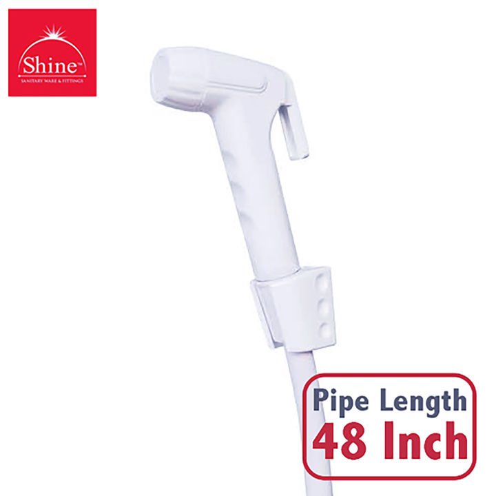 RFL-Shine 48 Inch Delux Toilet Push Shower- Hand Shower- Toilet Shower ...