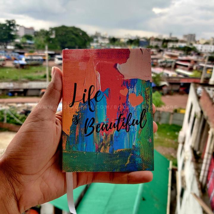 Life Is Beautiful Small Pocket Notebook- Notebook/sketchbook/sketchpad ...