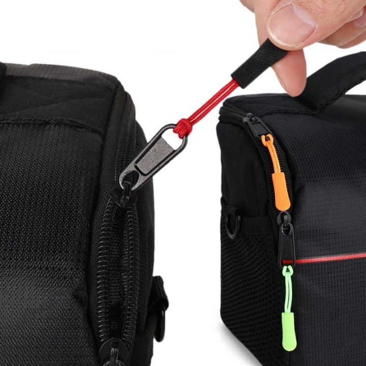 10Pcs High Quality TPU Zipper Puller Cord Fasteners Closures Strap for ...