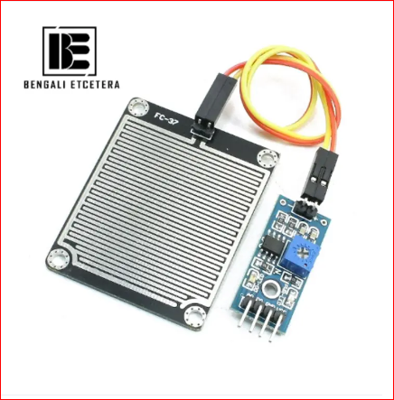 Large Area Rain Sensor DC 3V 5V Weather Raindrops Rainwater Module Rain ...