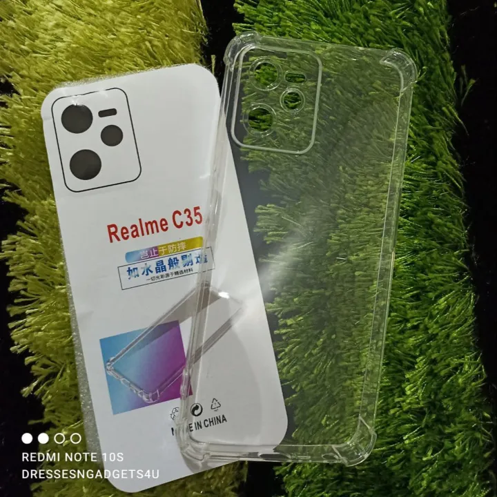 For Realme C35 Premium Soft Transparent Back Case Cover | Daraz.com.bd