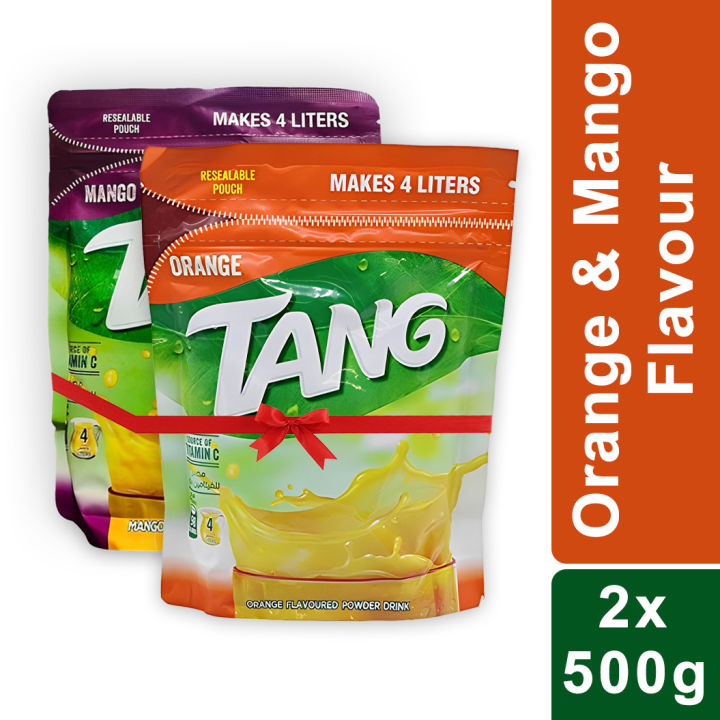 Tang Orange and Mango Flavor Drink Powder (500G X 2) - 1KG | Daraz.com.bd