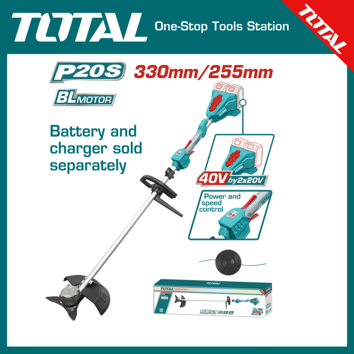 TOTAL TSTLI20028 Lithium-Ion string trimmer and bush cutter | Daraz.com.bd