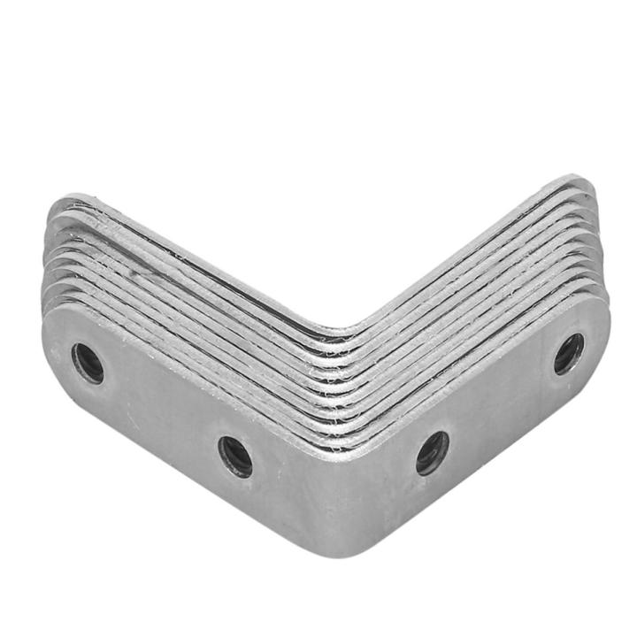 30Pcs 50X50MM with Screws Heavy-Duty "L"-Shaped Decorative Joint Corner ...