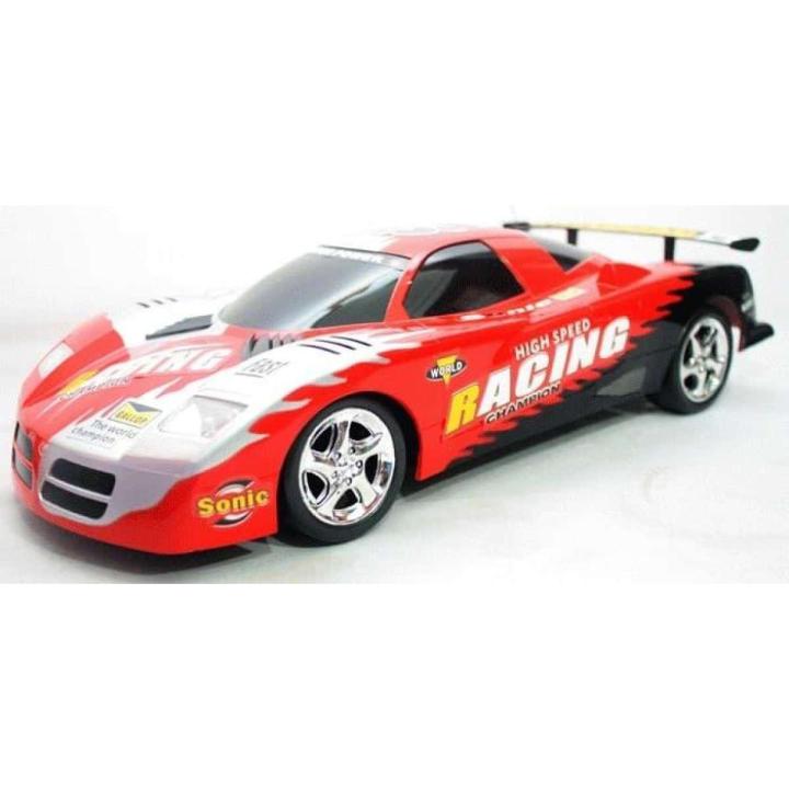 Plastic Remote Control Rechargeable Whisker Racing Toy Car - (Red ,Blue ...