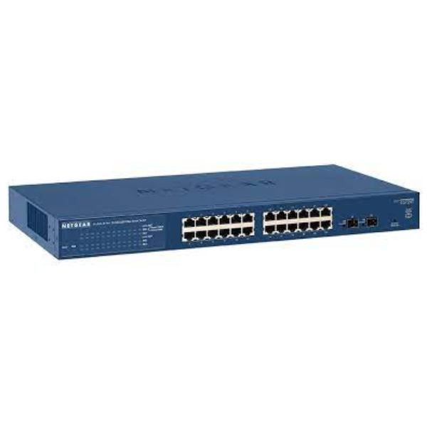 Netgear GS724T 24-Port Gigabit Plus 2 SFP Smart Managed Rackmount ...