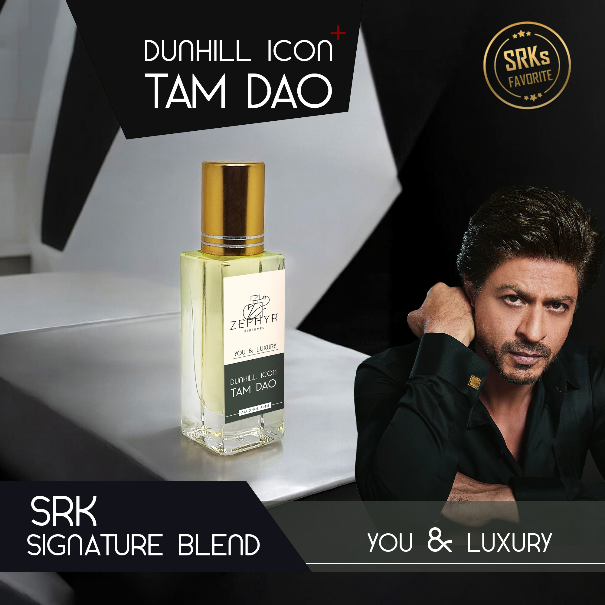 SRK Exclusive Blend Perfumes Dunhill Icon Tam Dao » BornilShop