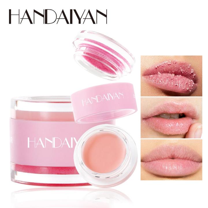 HANDAIYAN Scrub Lip Mask Two in one Double effect lipstick Repairing ...