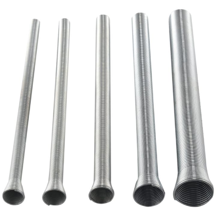 5pcs Spring Tube Bender 210mm Tension Spring Pipe Bender 1/4inch-5 ...