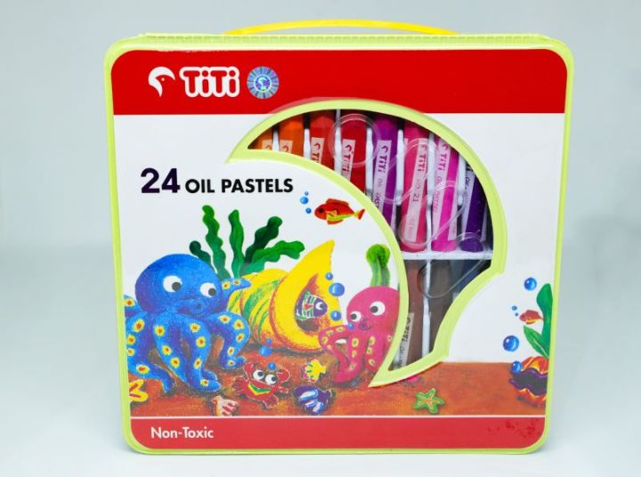 TITI oil pastel Color Pencil - 24 colors 1pice | Daraz.com.bd