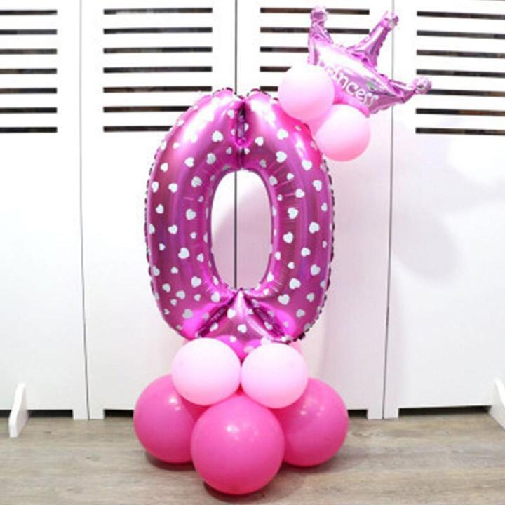 【happy one】32-inch Digital Balloon Children's Birthday Inflatable ...