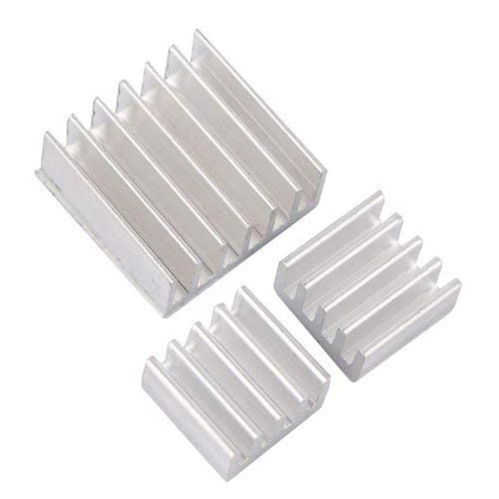 HEATSINK 3Pcs Set Of Aluminum Heat Sink 14x14x6mm 8x8x4mm Heatsink ...