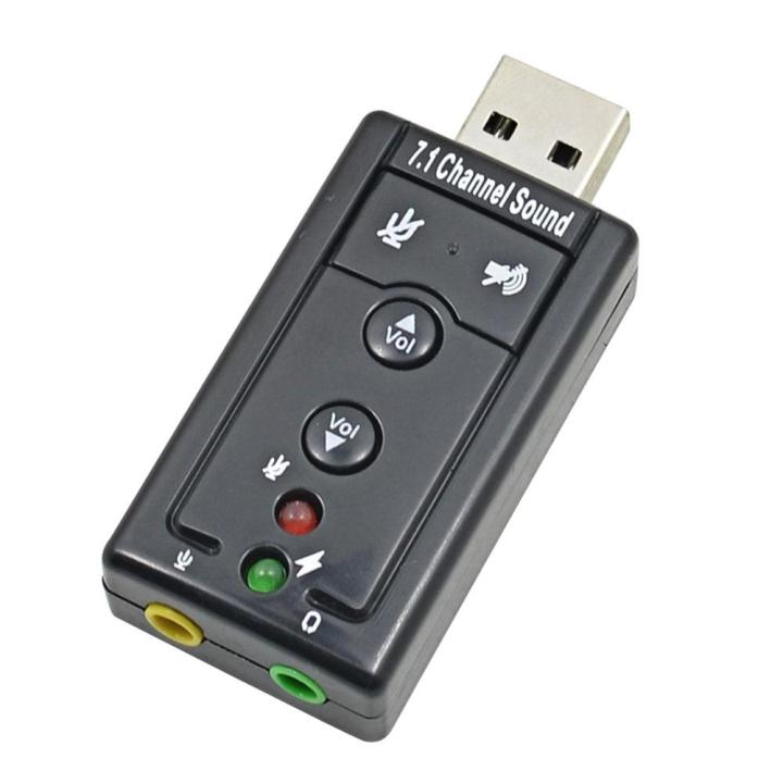 USB Sound Adapter USB Virtual 7.1 Channel Sound Adapter | Daraz.com.bd