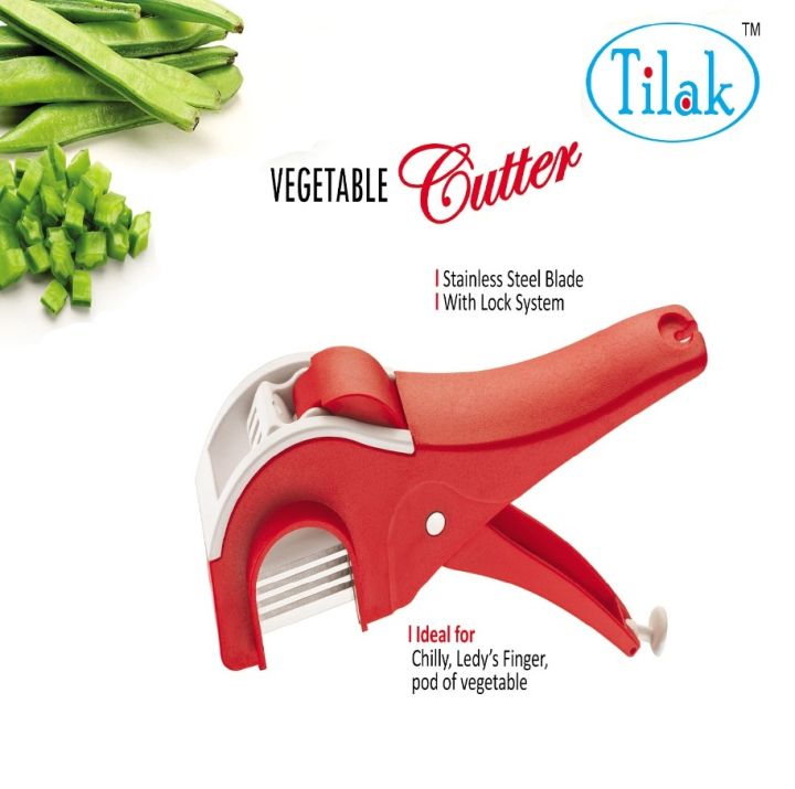 Tilak Kitchens Vegetable & Fruit Cutter With Super Sharp Edge Blades ...
