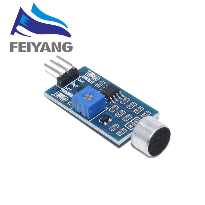 【Lejia】3pin Voice Sound Detection Sensor Module Intelligent Helicopter ...