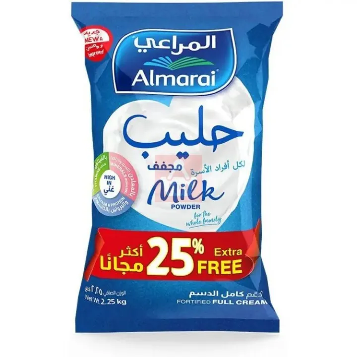 Almarai Full Cream Milk Powder Pack - 2250gm Pack Saudi | Daraz.com.bd