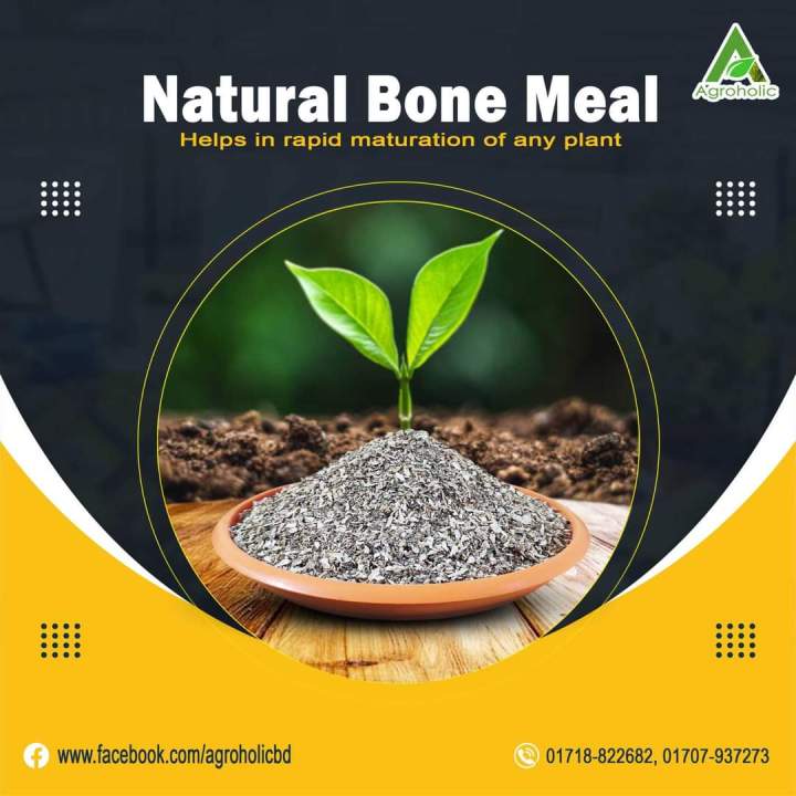 হাড়ের গুঁড়া 5kg / Premium Natural Bone Powder 5kg / Organic Harer ...