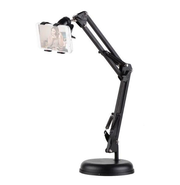 Extendable Cell Phone Holder Table Stand Lazy Bracket 360° Rotatable ...