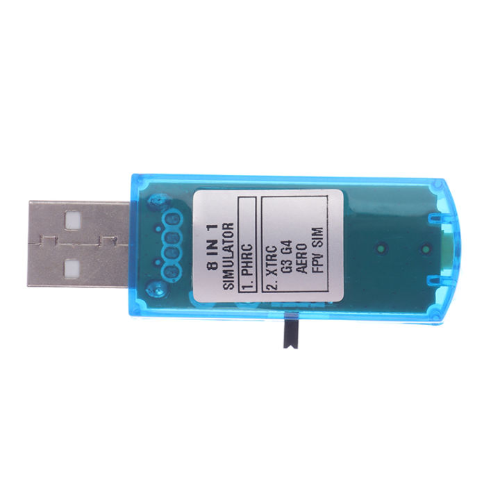 All-round RC USB Flight Simulator With Cables All round 8ch Dongle RF9.5 RF8 Phoenix 6.0 Golden ...