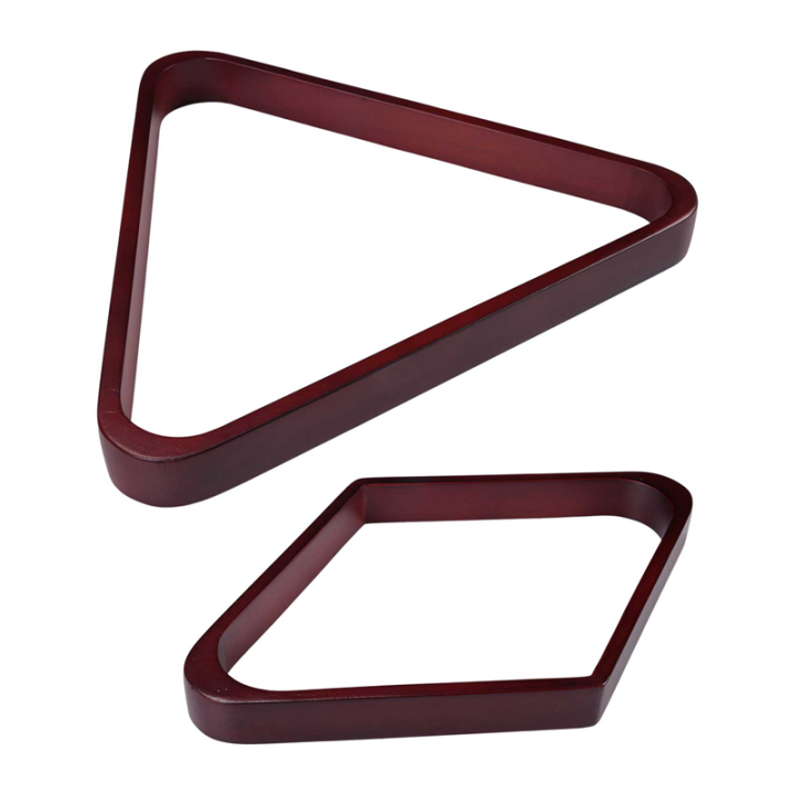 Wooden Billiard Ball Rack Set Solid Triangle RackPool Triangle | Daraz ...