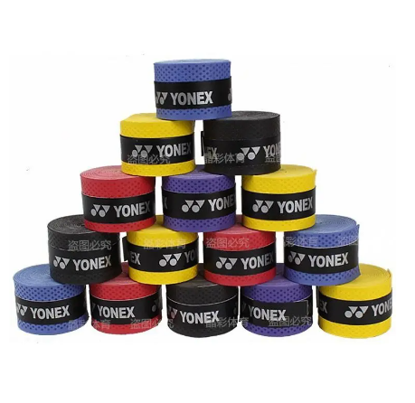 6 Pcs Badminton Racket Non-Slip Gripper, Badminton Grip, Super Absorbent-Yonex - Multicolor ...