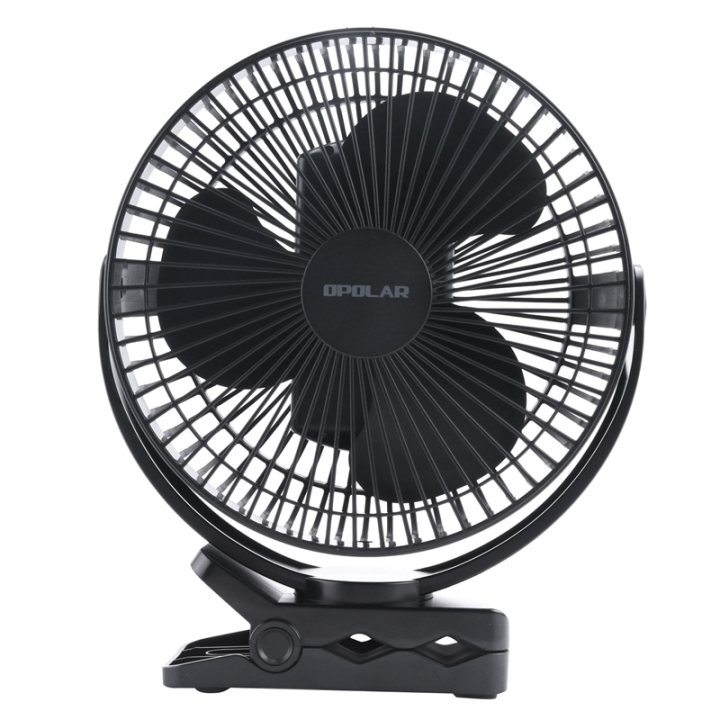 Portable Fan 10000MAh Rechargeable USB Desk Fan Black | Daraz.com.bd