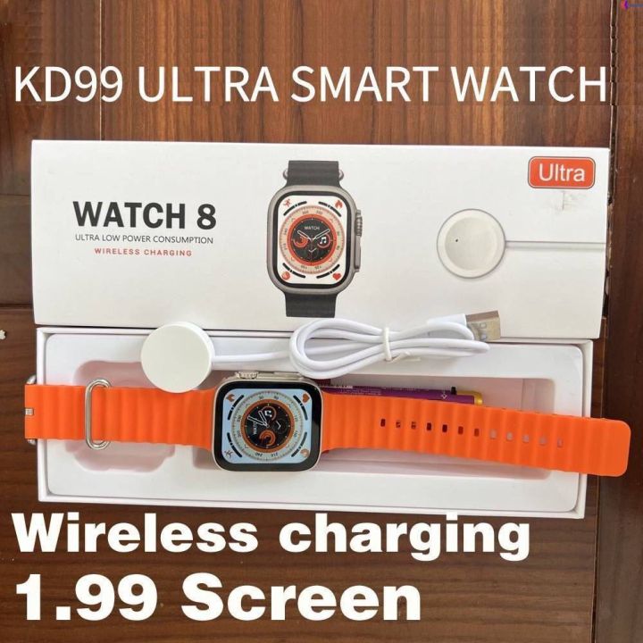 SmartWatch KD99 Ultra Watch 8 Ultra Clone Full View BIG Display ...