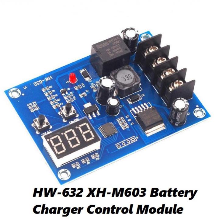 HW-632 XH-M603 Battery Charger Control Module DC 12-24V Lithium Battery ...