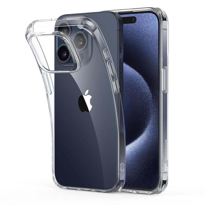 Silicone Case Crystal Clear Soft TPU Ultra Thin Transparent Flexible ...